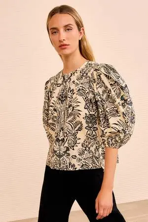 Ulla Johnson Embroidered Linen Blouses
