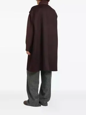 YVES SALOMON Double-sided Belted Cape