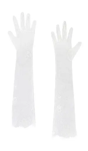 PETIT MOMENTS Lace Opera Gloves