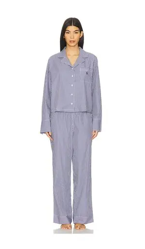 Polo Ralph Lauren Core Pj Set 23 In Navy - White Cloud & Beacon Blue