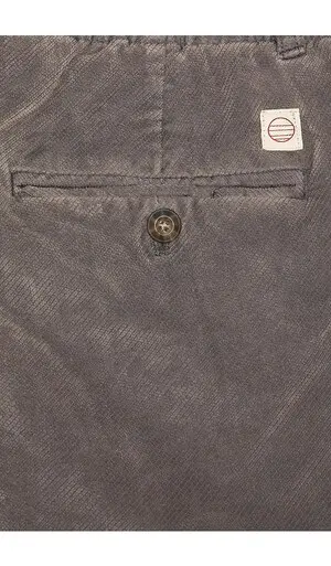 Marine Layer Saturday Moleskin Chino In Grey - Mockingbird