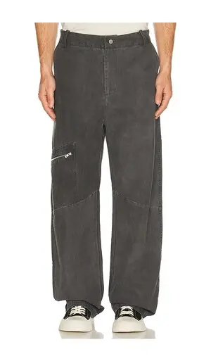 REPRESENT Workwear Pant - Washed Black