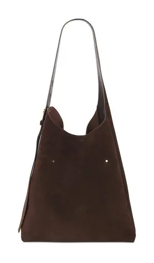 Tory Burch Romy Hobo Bag - Dark Cocoa