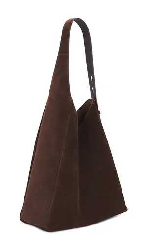 Tory Burch Romy Hobo Bag - Dark Cocoa