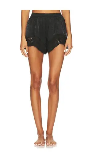 Free People X Intimately Midnight Muse Sleep Short In - Black