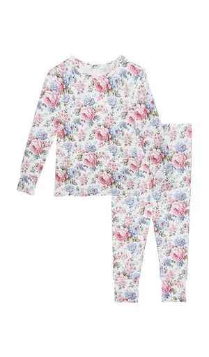 POSH PEANUT Posh Peanut Classic Pajama Set In Multi. Etta