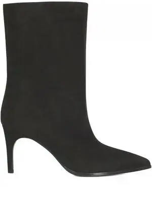 POTAMY Suede Ankle Boots - Brown