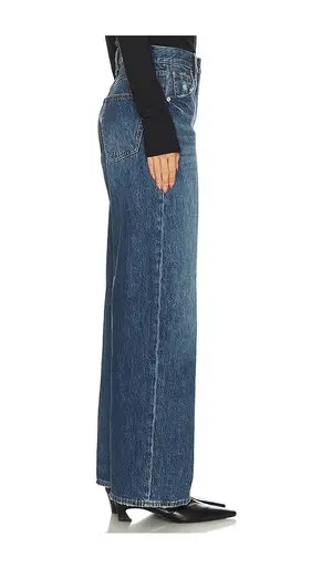 PISTOLA Tate High Rise Bowed Wide Leg Jeans - Fulton