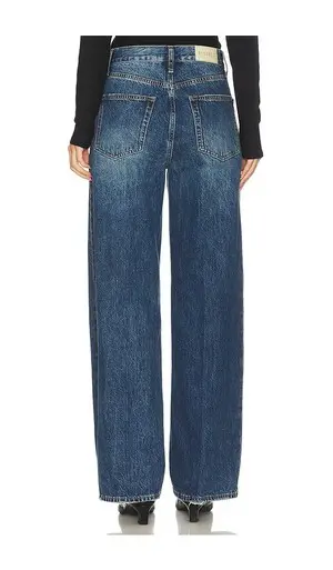 PISTOLA Tate High Rise Bowed Wide Leg Jeans - Fulton