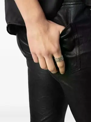 Zadig&Voltaire Openwork Star Ring - Silver