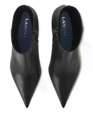 LANVIN Pointed-toe Sculpted-heel Ankle Boots