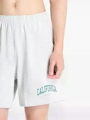 SPORTY & RICH Elasticated Gym Short