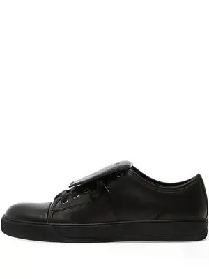 LANVIN Dbb1 Flap Leather Sneakers