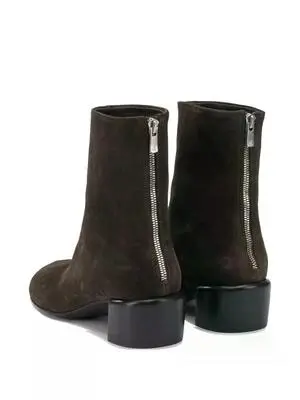 Officine Creative Suede Ankle Boots
