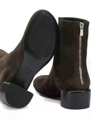 Officine Creative Suede Ankle Boots