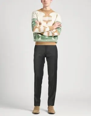 Incotex Virgin Wool Flannel Trousers - Grey