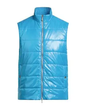 Eleventy ELEVENTY Quilted Vest Blue