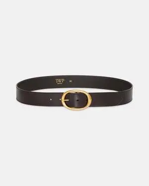 TWP Wide Leather Belt