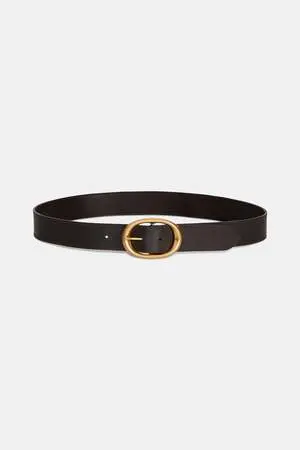 TWP Wide Leather Belt