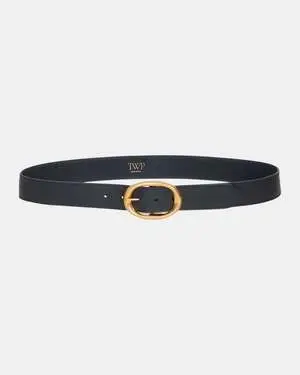 TWP Wide Leather Belt
