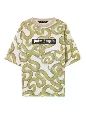 Palm Angels Logo T-shirts For Men
