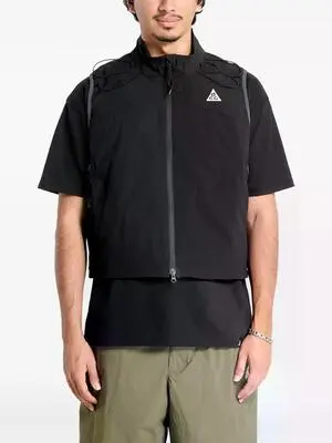 Nike Zip-detail Gilet - Black