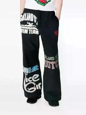 MARINE SERRE Graphic-print Track Pants