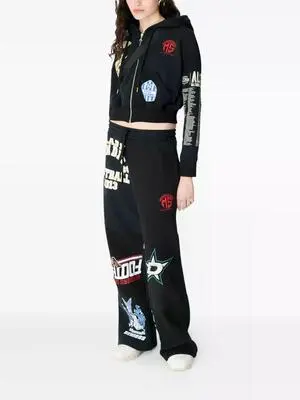 MARINE SERRE Graphic-print Track Pants
