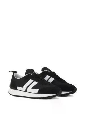 LANVIN Bumpr Stripe-panel Sneakers - Black