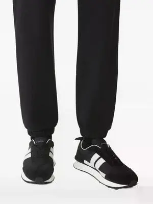 LANVIN Bumpr Stripe-panel Sneakers - Black