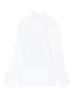 DRHOPE Ruffled Trim Shirt