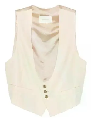 Zimmermann Buttoned Gilet - Neutrals