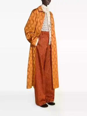 Dries Van Noten Patterned Jacquard Coat