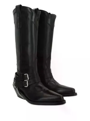ANN DEMEULEMEESTER Leather Boots