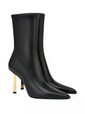 POTAMY Leather Ankle Boots