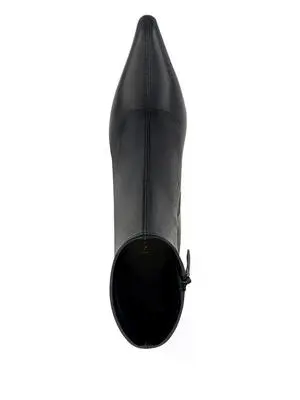 POTAMY Leather Ankle Boots