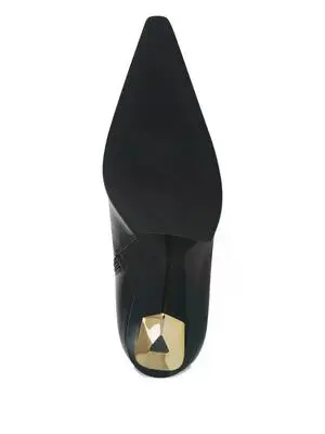 POTAMY Leather Ankle Boots
