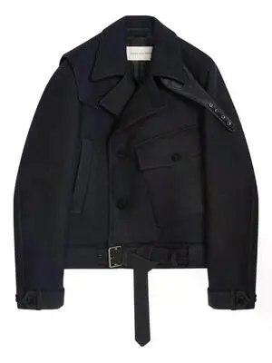 Dries Van Noten Double-breasted Belted Coat