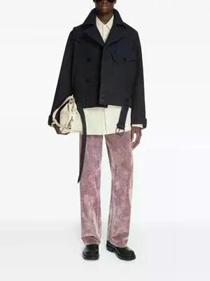 Dries Van Noten Double-breasted Belted Coat