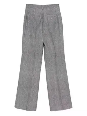 MANUEL RITZ Chevron Patterned Trousers