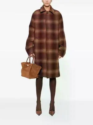 MANUEL RITZ Checked Wool Coat