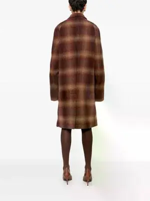 MANUEL RITZ Checked Wool Coat