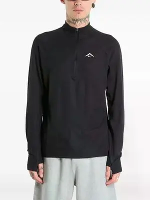 Men's Half-Zip Sport Tops with Pockets