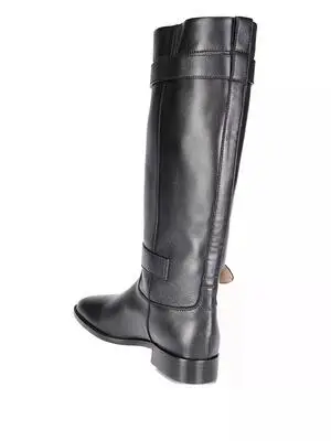 NICCOLO PASQUALETTI Obliqua Zip Buckle Boots