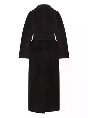 Tagliatore Belted Alpaca Wool Coat