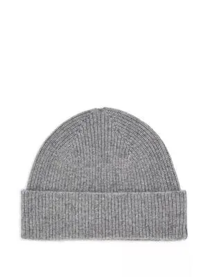 Zegna Ribbed Knit Hat - Grey