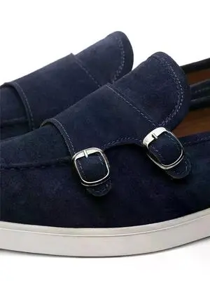 POCHE PARIS Buckle Loafers - Blue