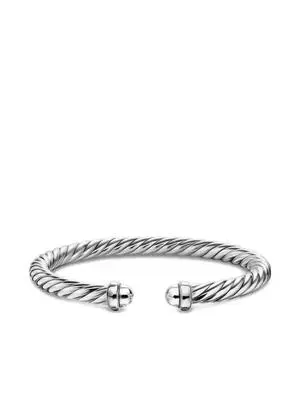 David Yurman Sterling Cable Flex Cuff Bracelet