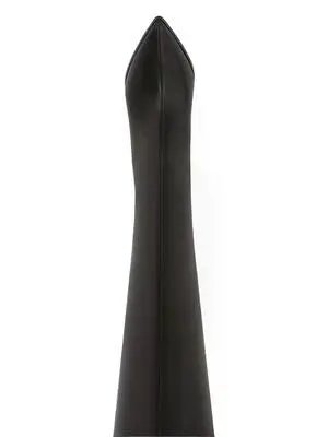POTAMY 80mm Leather Knee-high Boots