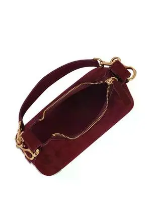 POTAMY Suede Shoulder Bag